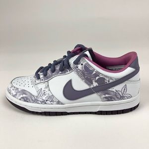 Nike | Shoes | Nike Dunk Low Floral Purple Retro Shoes 3960153 | Poshmark